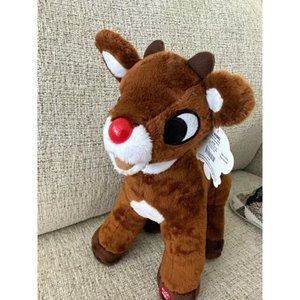 Seaworld | Toys | Rudolph Red Nosed Reindeer 2 Plush Light Blinking ...
